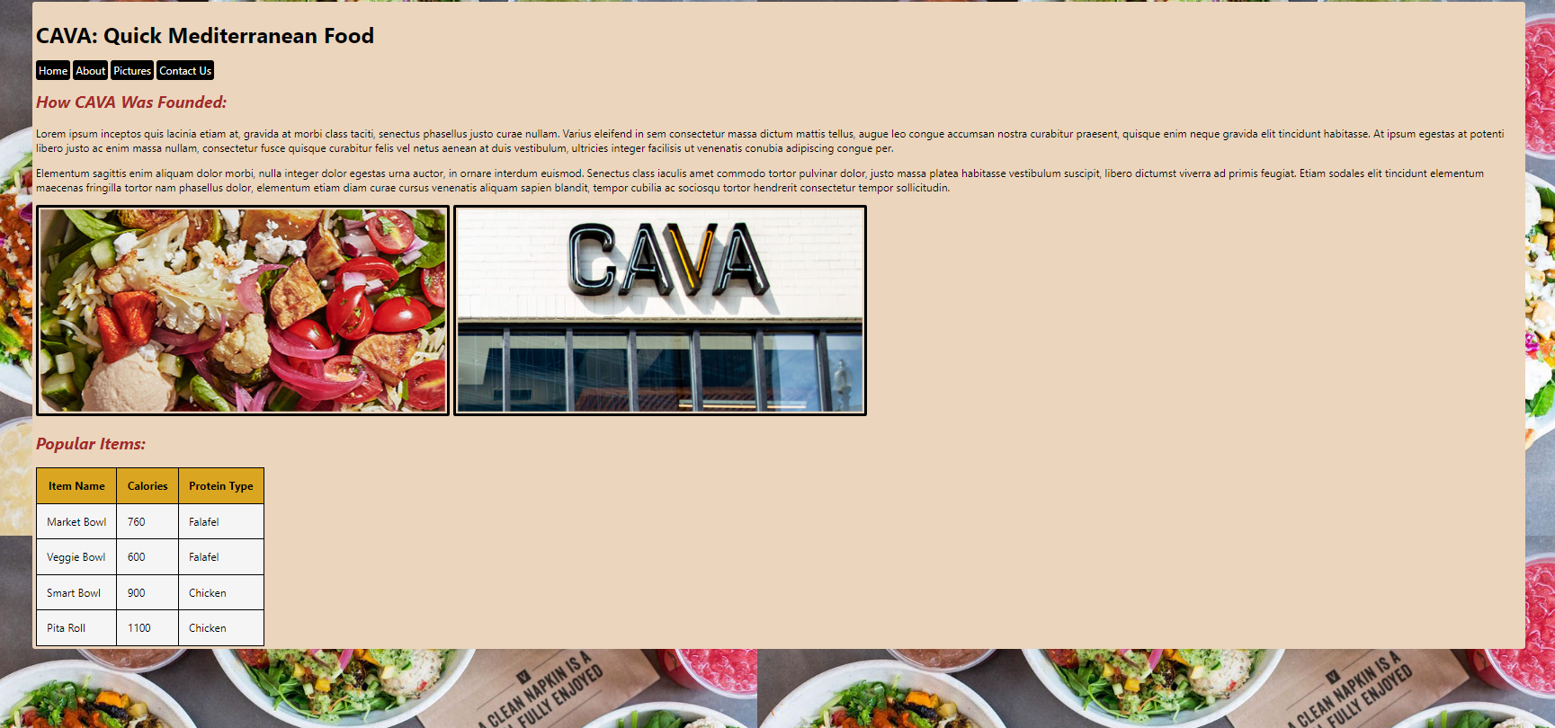 Assignments Main Page
